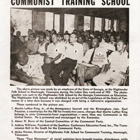 Browse Exhibitions · “Martin Luther King . . . . at Communist Training ...
